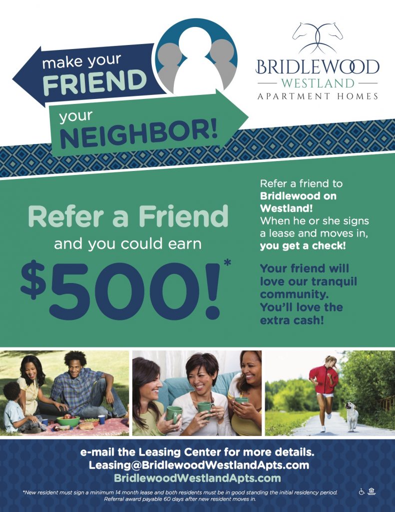 Resident Referral Flyer Template Free